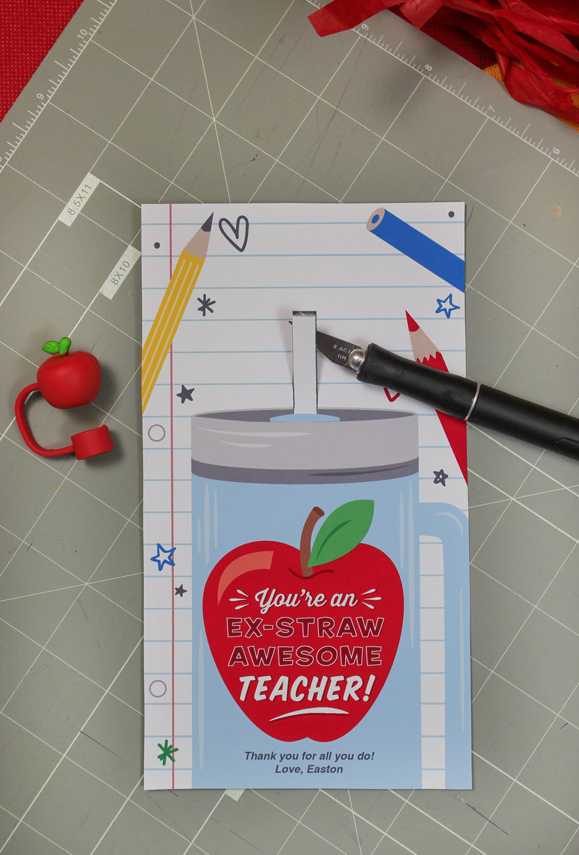 Straw Topper and Gift Card Holder – Just Add Confetti