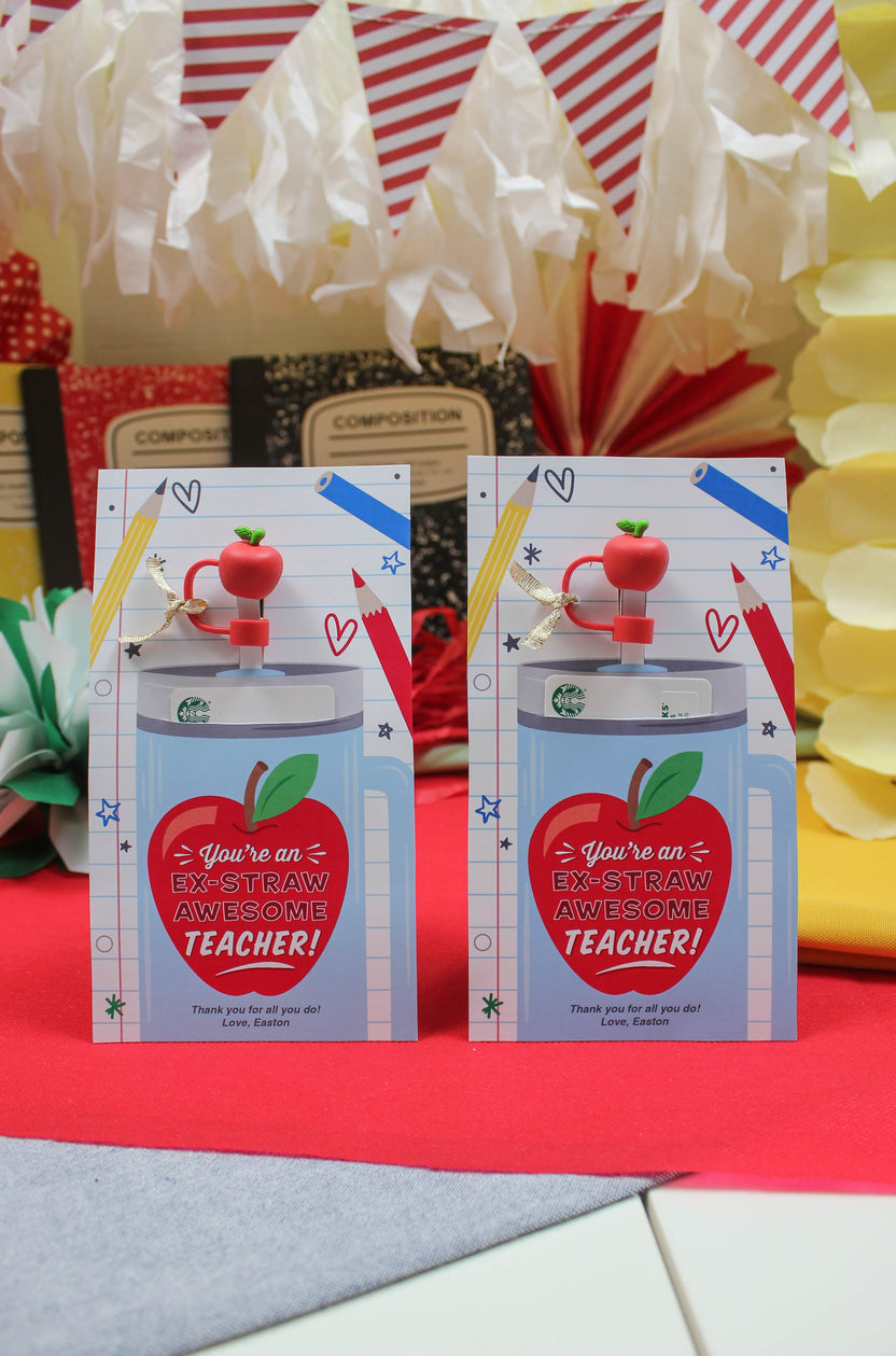 Straw Topper and Gift Card Holder – Just Add Confetti
